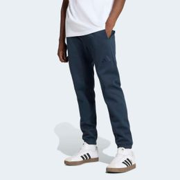 Sporthose adidas Sportswear "ALL SZN REGULAR TAPERED", Herren, Gr. S, N-Gr, aurora ink, normal, gr., Obermaterial: 70% Baumwolle, 30% Polyester, Hosen Sporthose