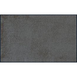 Fu&szlig;matte "Original Uni, Schmutzfangteppich" Gr. 18, grau (anthrazit), B:75cm H:9mm L:120cm, Kunstfaser, wash+dry by Kleen-Tex, Teppiche, Fu&szlig;matte, Schmutzmatte, rutschhemmend, auch als L&auml;ufer erh&auml;ltlich