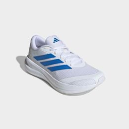 Laufschuh adidas Performance "RUNFALCON 6 CLOUDFOAM", Herren, Gr. 41, cloud wei&szlig;, bright royal, grau one, Synthetik, Textil, Schuhe Laufschuh