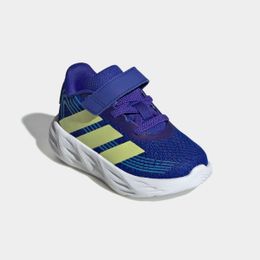 Sneaker adidas Sportswear "GALAXY 8 KIDS", M&auml;dchen, Gr. 24, lucid blau, frozen lemon, lucid ray blau, Synthetik, Textil, Schuhe Sneaker, f&uuml;r Kinder