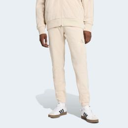Sporthose adidas Sportswear "ALL SZN REGULAR TAPERED", Herren, Gr. M, N-Gr, crystal linen, normal, gr., Obermaterial: 70% Baumwolle, 30% Polyester, Hosen Sporthose