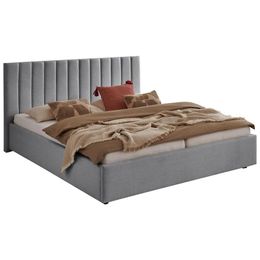 Boxxx Polsterbett, Anthrazit, Holz, 180x200 cm, Reach, Stoffauswahl, in verschiedenen Gr&ouml;&szlig;en erh&auml;ltlich, Schlafzimmer, Betten, Polsterbetten