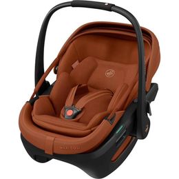 Maxicosi Maxi-Cosi Babyschale Coral Slide Pro, Terracotta, Textil, 44x44.6x76 cm, ECE R 129 i-Size, abnehmbarer und waschbarer Bezug, h&ouml;henverstellbare Kopfst&uuml;tze, Sonnendach, Seitenaufprallschutz, verstellbare Sitz- Schlafpositionen, 3-Punkt-Gurt, Baby on Tour, Babyschalen, Babyschalen