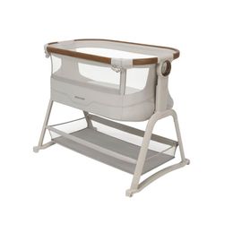 Maxicosi Maxi-Cosi Beistellbett Iora Plus, Creme, Metall, Kunststoff, Textil, Naturmaterialien, 61.3x68.3-77.4x91 cm, Bezug abnehmbar, h&ouml;henverstellbar, Babym&ouml;bel, Babybetten, Beistellbetten