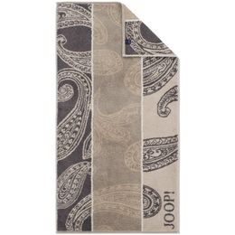 JOOP! Duschtuch Contour Paisley, Taupe, Dunkelgrau, Beige, Textil, Paisley, 80x150 cm, Oeko-Tex&reg; Standard 100, Aufh&auml;ngeschlaufe, strapazierf&auml;hig, durchgef&auml;rbt, angenehm weich, hochwertige Qualit&auml;t, schnelltrocknend, Badtextilien, Duscht&uuml;cher