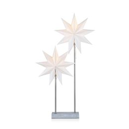 Marksl&ouml;jd Marksl&ouml;jd Dekostern, Wei&szlig;, Papier, Metall, Stern, Stern, 46x80x14 cm, CE EN 14786, zum H&auml;ngen, Dekoration, Weihnachtsdekoration, Adventssterne