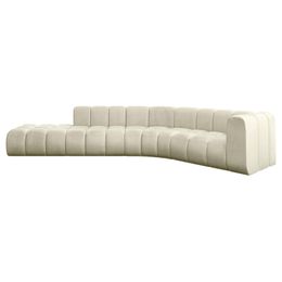ECKSOFA modulares Sofa Tilmo-L1 - 399x194x70 cm Beige