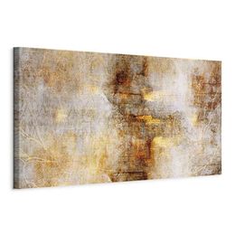 Artgeist Leinwandbild Magic of Luxury Braun/Goldfarben ca. 120x40cm