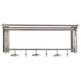 Signature WANDGARDEROBE mit 6 Haken und Hutst&auml;nder - 66/26/29 cm