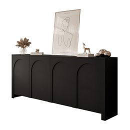 SIDEBOARD ARIADNA schwarz viert&uuml;rig