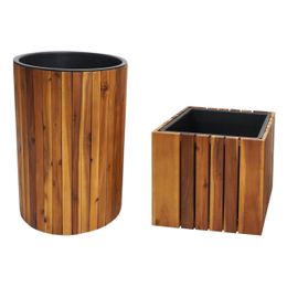 MCW PFLANZKASTEN Braun, Schwarz