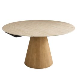 Signature KERAMIKTISCH mit Erweiterungen Rund 135/180/90 cm