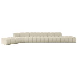 ECKSOFA modulares Sofa Solven-L3 - 562x174x70 cm Beige