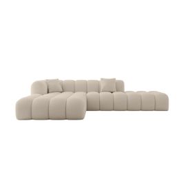 ECKSOFA Ottomane Links OLEA-L2 - 289x176x71 cm Beige