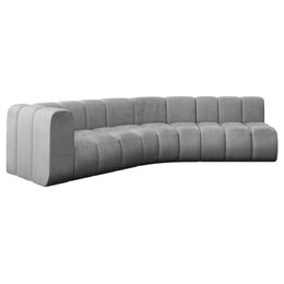 ECKSOFA modulares Sofa Karex-L1 - 308x194x70 cm Grau