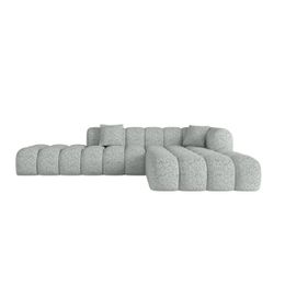 ECKSOFA Ottomane Rechts OLEA-L2 - 289x176x71 cm Gr&uuml;n