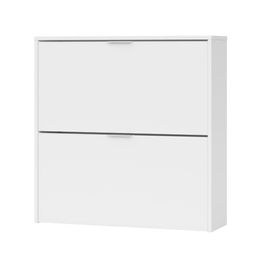 SCHUHSCHRANK 2 Klappen Zapateros - L75 cm