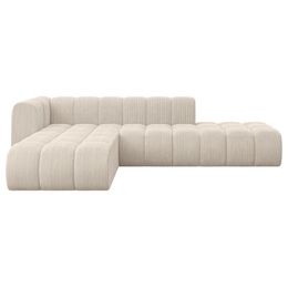 ECKSOFA modulares Sofa Zuvon-L1 - 296x177x70 cm Beige