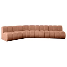 ECKSOFA modulares Sofa Montra-L2 - 381x174x70 cm Apricot