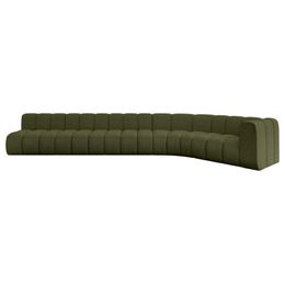 ECKSOFA modulares Sofa Karex-L3 - 490x194x70 cm Gr&uuml;n