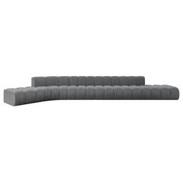 ECKSOFA modulares Sofa Solven-L3 - 562x174x70 cm Dunkelgrau