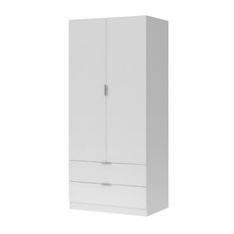 SCHRANK 2 T&uuml;ren 2 Schubladen 81,2/180/52 cm