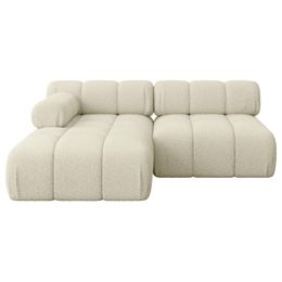 ECKSOFA modulares Sofa Razon-L1 - 190x160x70 cm Beige Boucl&eacute;