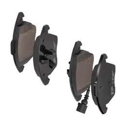 Blue Print Bremsbelagsatz, Scheibenbremse adv184204 Vorderachse f&uuml;r Audi VW SEAT