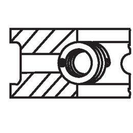 Mahle Kolbenringsatz 50436n0