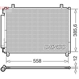 DENSO Kondensator, Klimaanlage dcn47012 f&uuml;r Suzuki