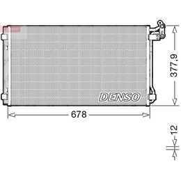 DENSO Kondensator, Klimaanlage dcn32068 f&uuml;r VW