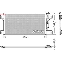 DENSO Kondensator, Klimaanlage dcn99062