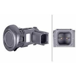 Hella Sensor, Einparkhilfe 6px358270941 hinten f&uuml;r Peugeot