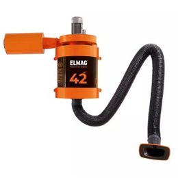 ELMAG Absauganlage, MaxiFil, station&auml;r Absaugarm &Oslash; 150mm/4m in Schlauchausf&uuml;hrung