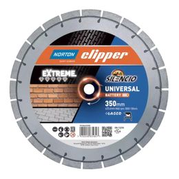 Norton Diamanttrennscheibe Extreme Universal Battery Silencio - &Oslash;350 mm