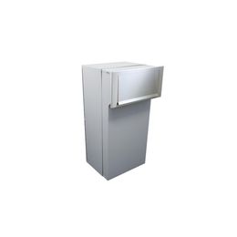 F-05 XXL Edelstahl Mauerdurchwurf Paketkasten (T:30-51 cm)