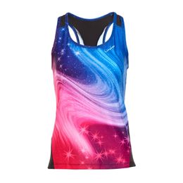 Tanktop WINSHAPE "Tanktop AET108-Stardust", Damen, Gr. XL, bunt (stardust), 80% Polyester, 20% Elasthan, Rundhals, Tops Tanktop, Functional
