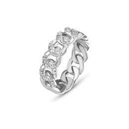 JETTE Damenring GLITTER CHAIN 88335937