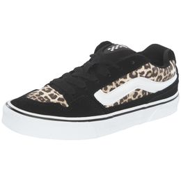 Sneaker Vans "Caldrone", Damen, Gr. 40, schwarz, Leder, Schuhe Sneaker