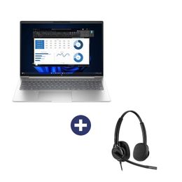 HP ProBook 460 G11 Intel&reg; Core&trade; Ultra 7 155U (D05CVES#ABD) inklusive HP Poly Mission 425 Stereo-USB-Headset (C01B6A6#AC3)
