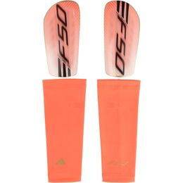 Adidas F50 SG LGE Schienbeinschoner Herren - Gr&ouml;&szlig;e L - rot