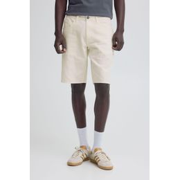 Jeansshorts Blend "BHBlizzard Regular Fit", Herren, Gr. S, US-Gr&ouml;&szlig;en, snow wei&szlig;, Denim/Jeans, 100% Baumwolle, unifarben, Basic, normal normal, Jeans Jeansshorts, Stilvolles Jeans-Shorts im 5-Pocket-Stil