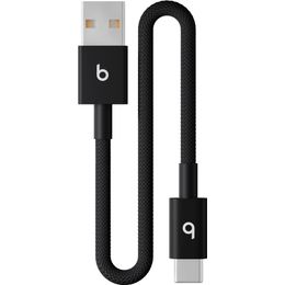 Apple USB-Kabel "USB-A auf USB-C Gewebtes Kabel", schwarz (power, schwarz), 20cmcm, Kabel