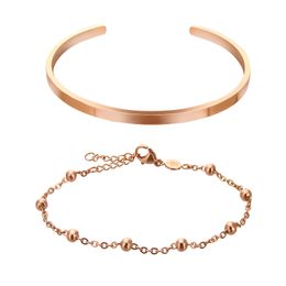 Schmuckset AMELIA PARKER "AS012R", rose gold, Schmuck_Sets, Damen, 16-19mm, Edelstahl, Schmuckset, 16-19 mm