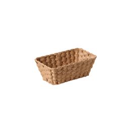 Brotkorb APS "TWIRL", braun, B:16,2cm H:10cm L:26,5cm, Polyprophylen (PP), Lebensmittelaufbewahrungsbeh&auml;lter, Brotkorb, mit Edelstahldraht