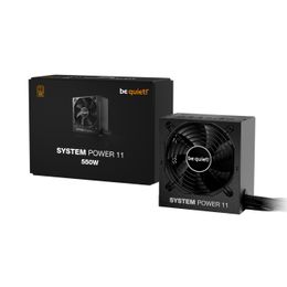 be quiet! BE QUIET Netzteil "System Power 11 550W", schwarz, B:19,5cm T:27,6cm, Netzteile