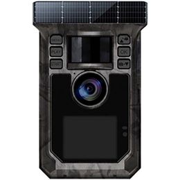 Technaxx Wildkamera "Solar WiFi Wildcam TX-326", schwarz, B:8,5cm H:13,05cm T:6,5cm, &Uuml;berwachungskameras