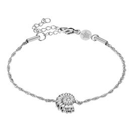 Armband AMELIA PARKER "AB029S", silber, Armb&auml;nder, Damen, 20,5cm, Edelstahl, Armband