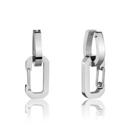 Ohrring-Set ISABELLA FORD "FE023S", silber, Ohrringe, Damen, 1,2cm, Edelstahl