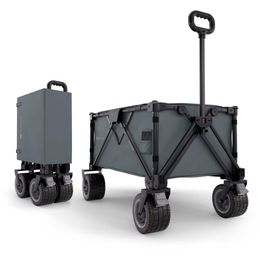 Bollerwagen Kinderkraft "ROLLSTER", anthrazit, Bollerwagen, Kinder, faltbar